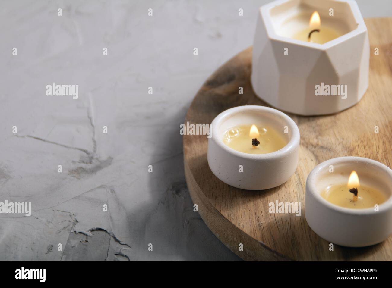 candle, spa, flame, relax, candlelight, photo, wax, horizontal Stock ...