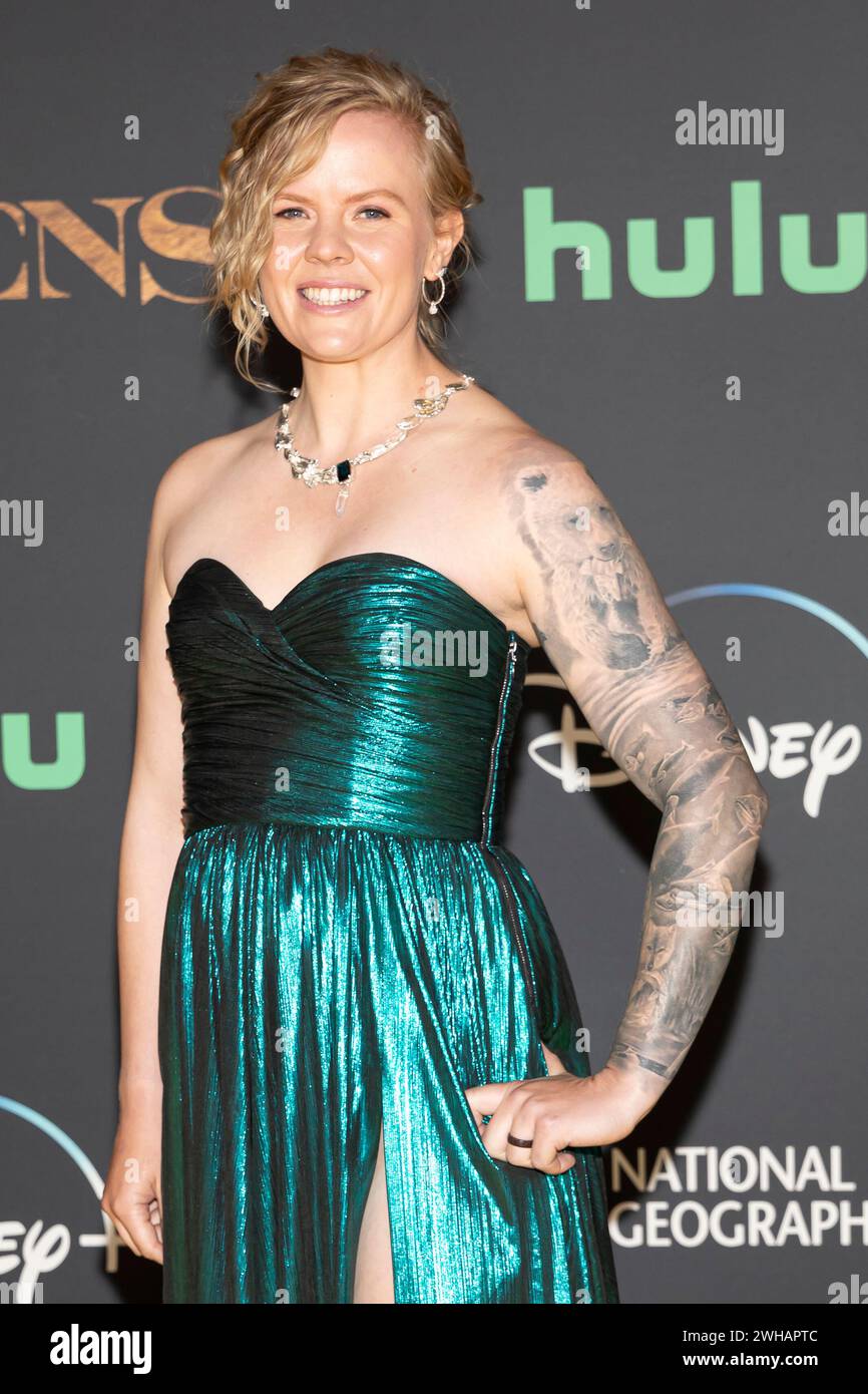 Los Angeles, USA. 08th Feb, 2024. Erin Ranney attends the arrivals of ...