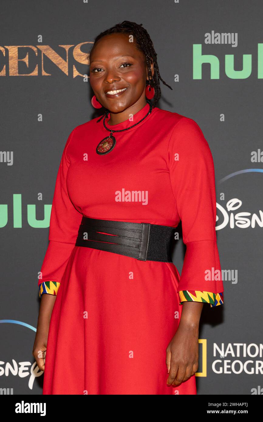 Los Angeles, USA. 08th Feb, 2024. Faith Musembi attends the arrivals of ...