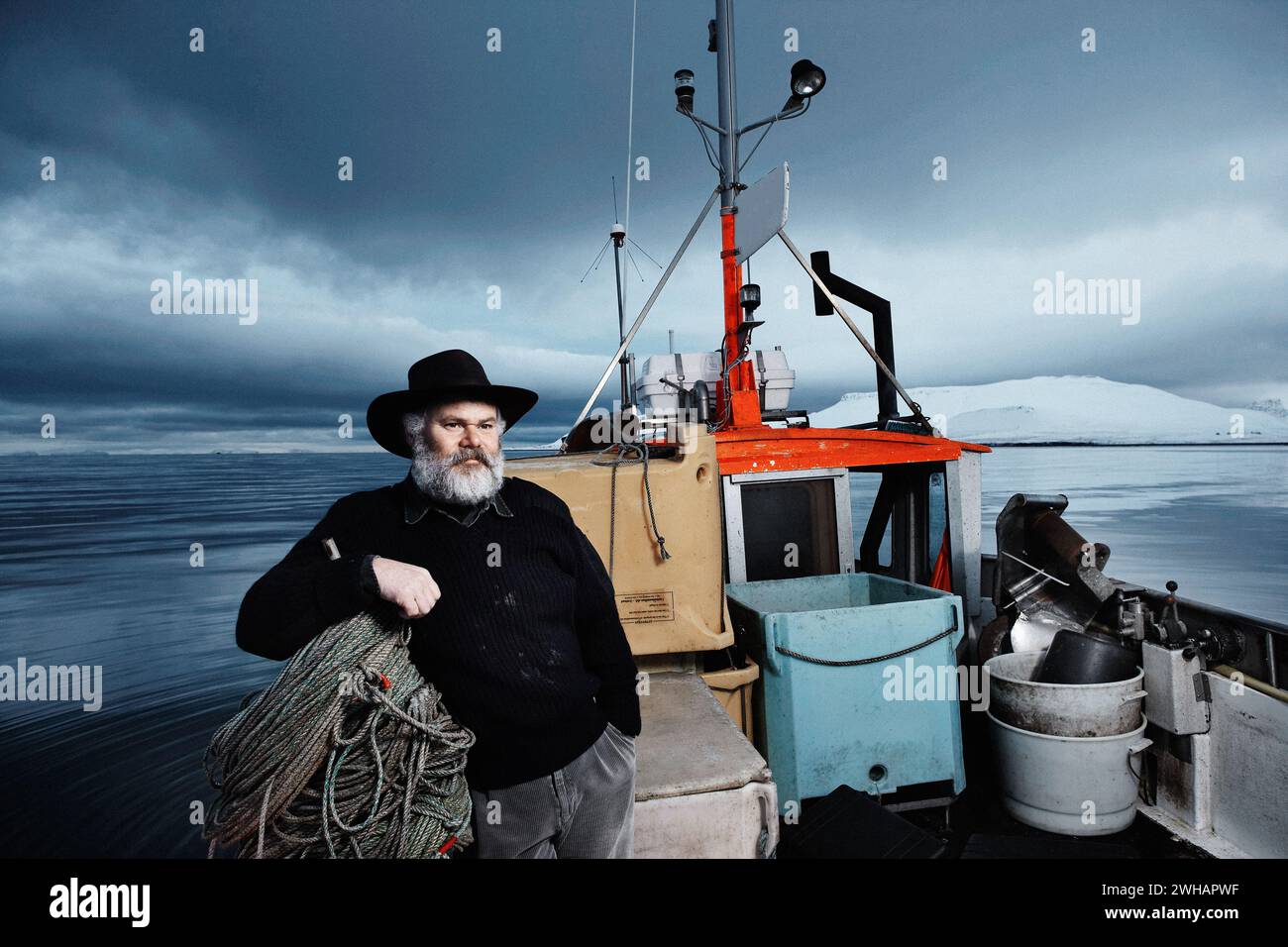 Serious fisherman hi-res stock photography and images - Alamy