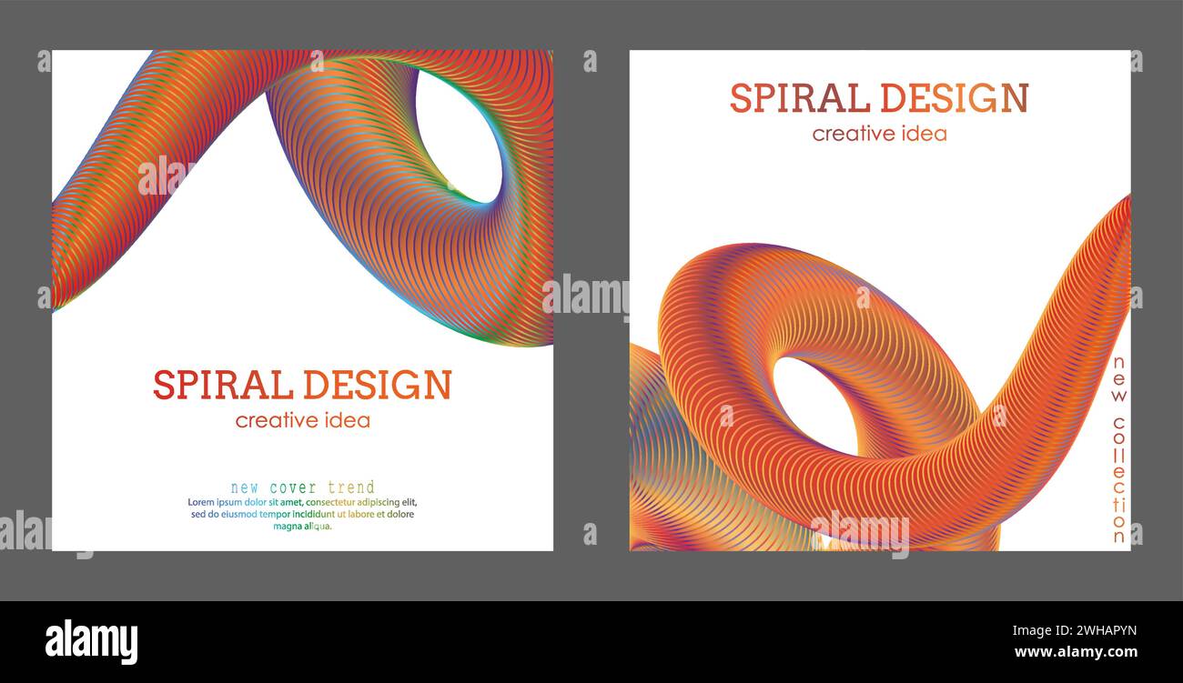 The dynamic shape of the parallel lines creates the illusion of volume ...