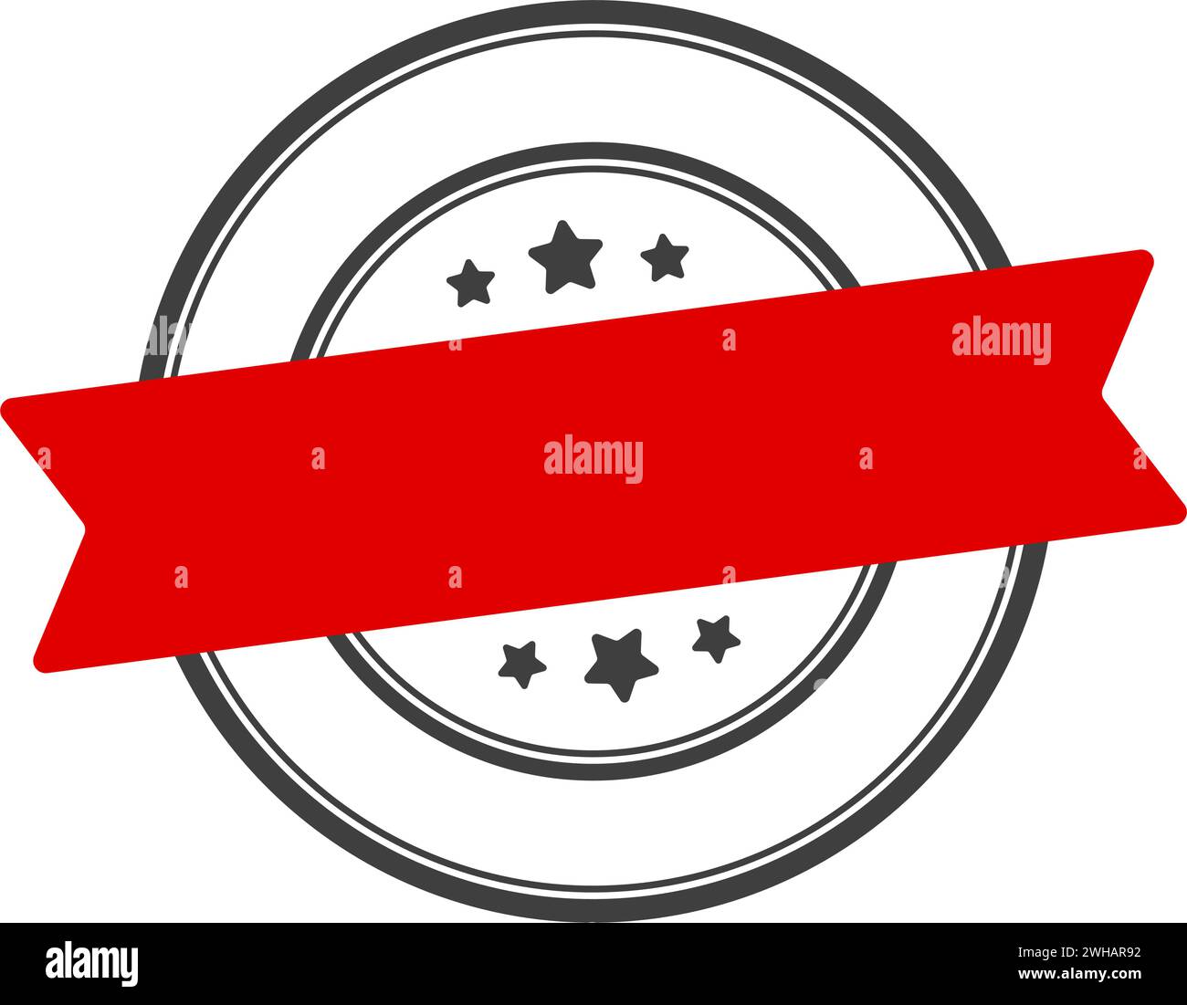 blank stamp. blank round sign. label on transparent background Stock ...