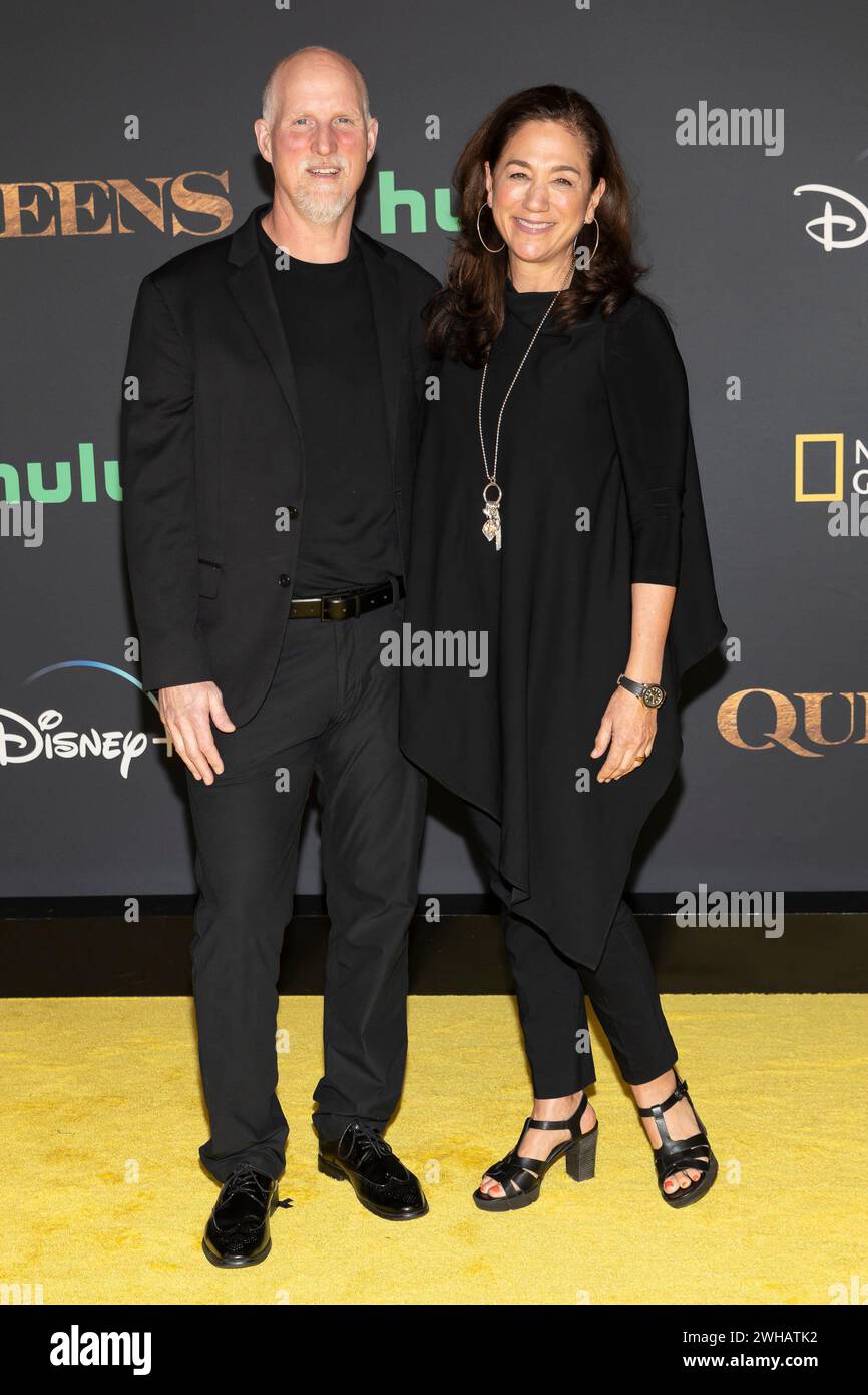 Los Angeles, USA. 08th Feb, 2024. Paul Nicklen and Cristina Mittermeier ...