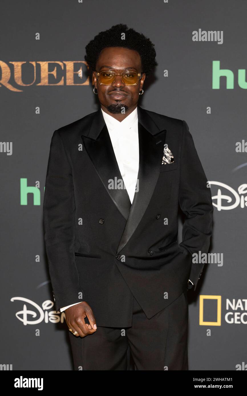 Los Angeles, USA. 08th Feb, 2024. Campbell Addy attends the arrivals of ...