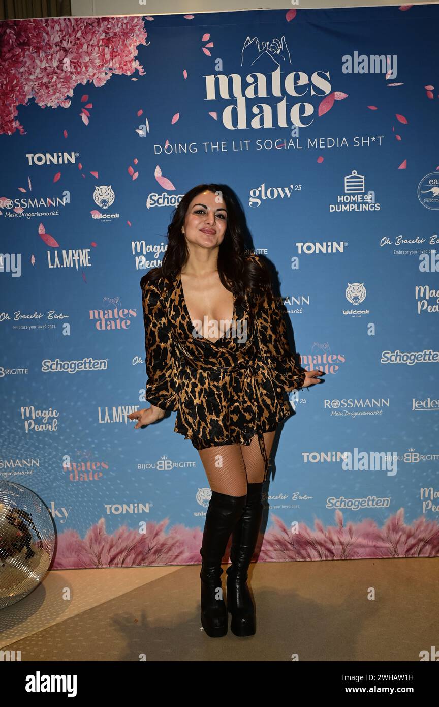 Nora Lob beim Mates Date Influencer Event auf der Berlin Fashion Week ...