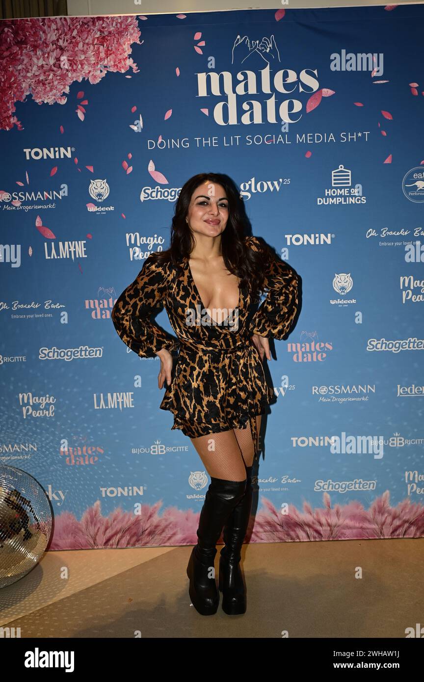 Nora Lob beim Mates Date Influencer Event auf der Berlin Fashion Week ...