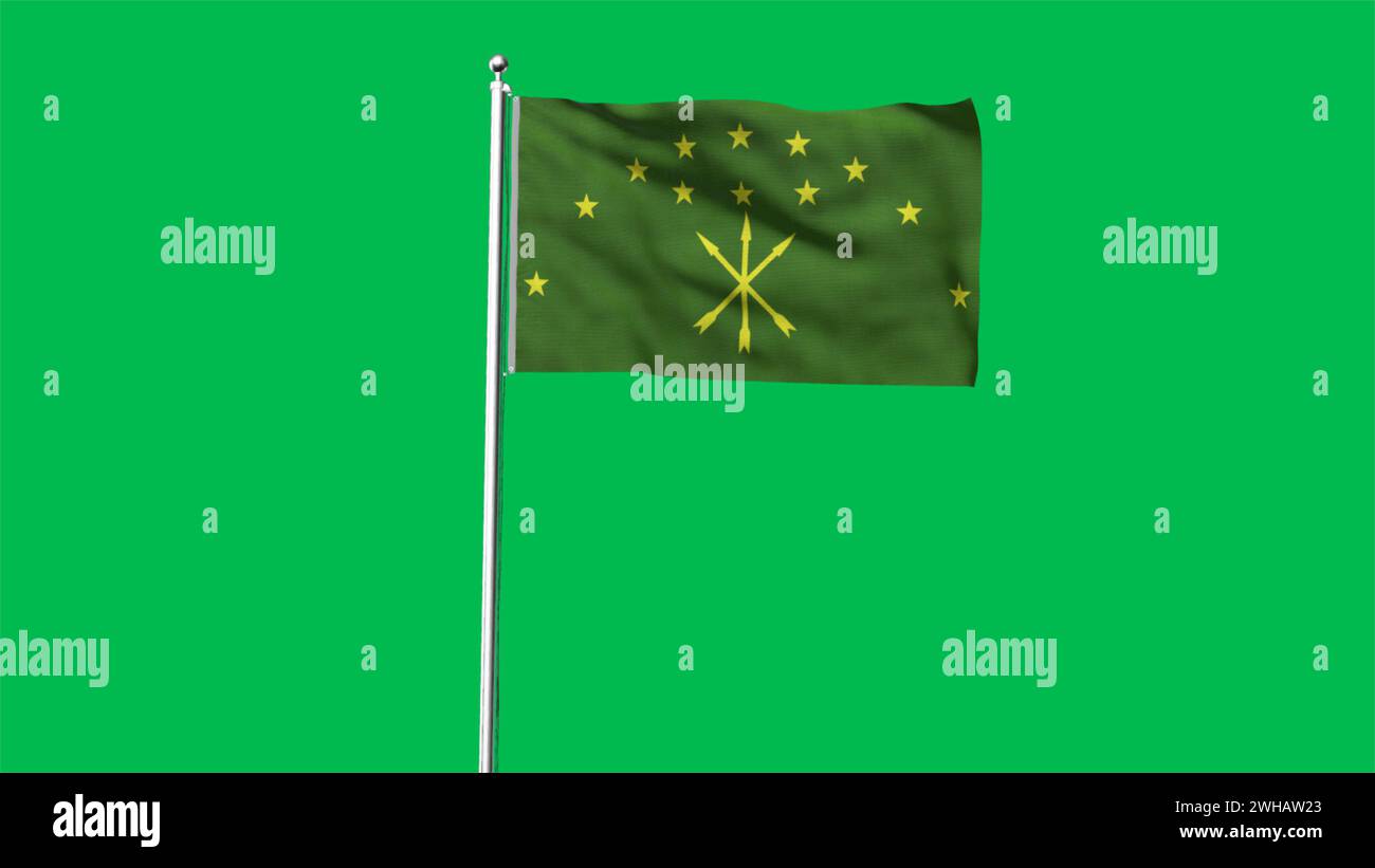 Adygea map hi-res stock photography and images - Alamy