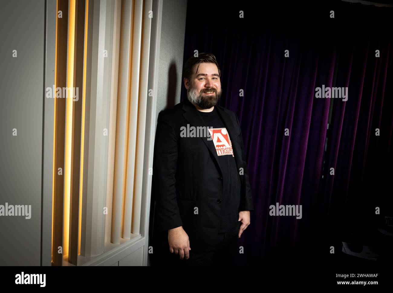 Johan Pilstedt, Arrowhead Game Studios CEO, photographed in Stockholm ...