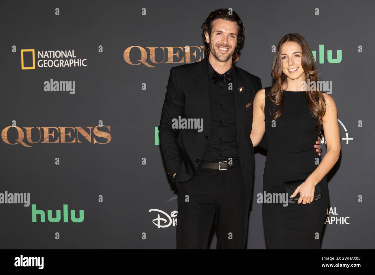 Los Angeles, USA. 08th Feb, 2024. Jake and Kaylee Reid attend the ...