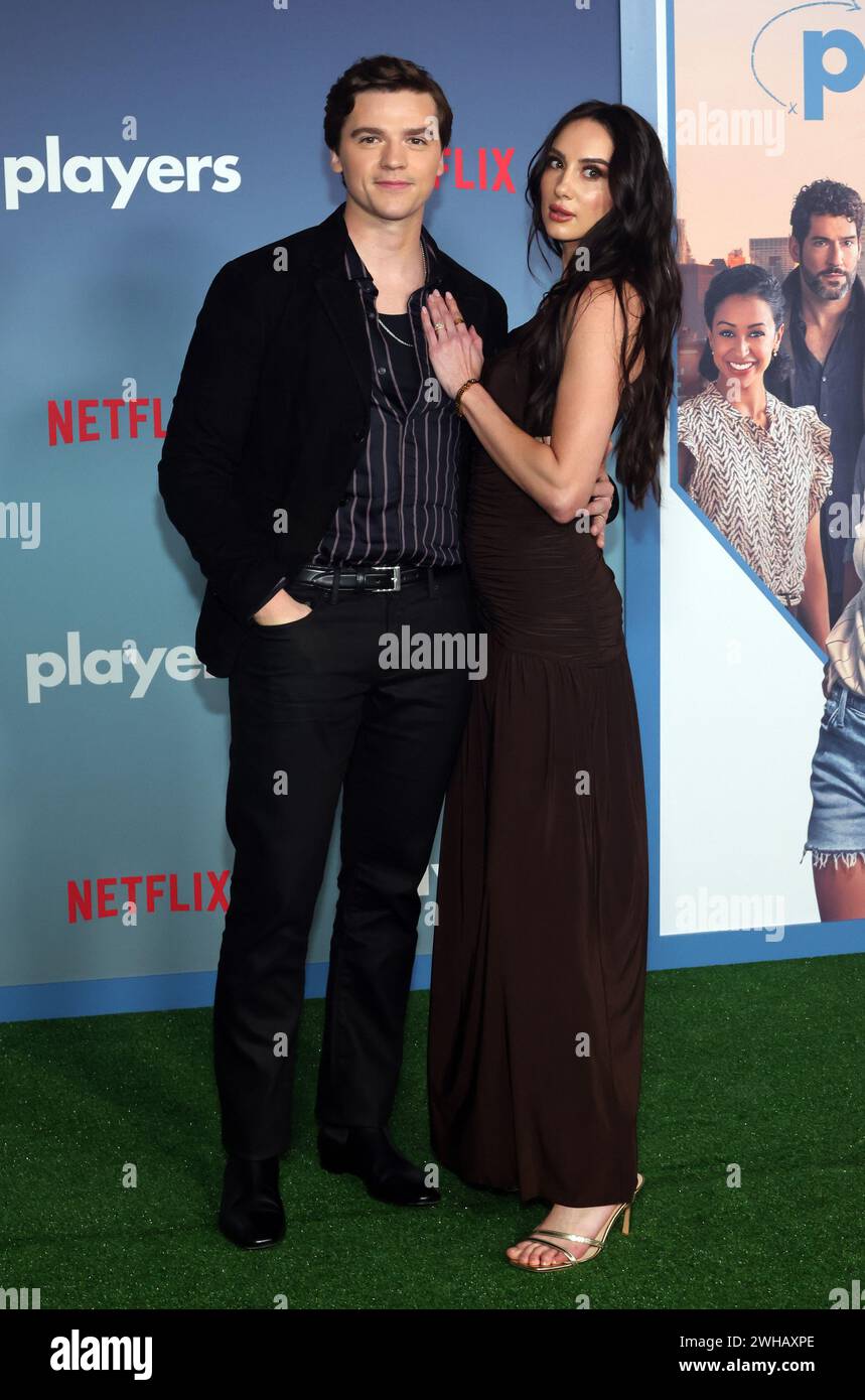 Los Angeles, Ca. 8th Feb, 2024. Joel Courtney, Mia Courtney at the LA ...