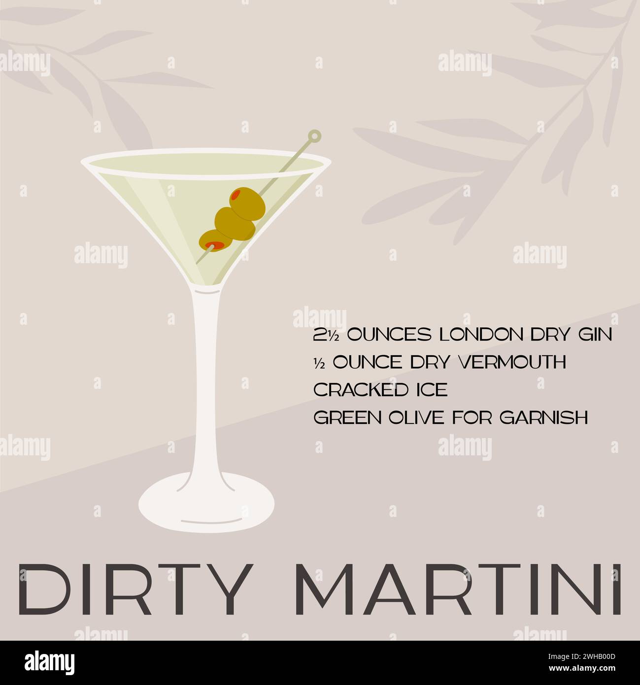 Dirty martini hi-res stock photography and images - Alamy