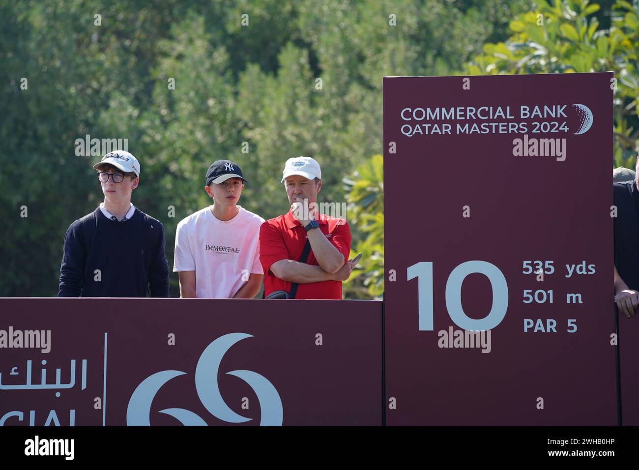 The masters golf 2024 fans hi-res stock photography and images - Alamy