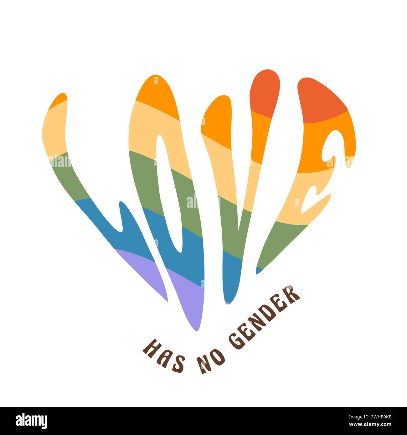 Pride month pattern Cut Out Stock Images & Pictures - Alamy