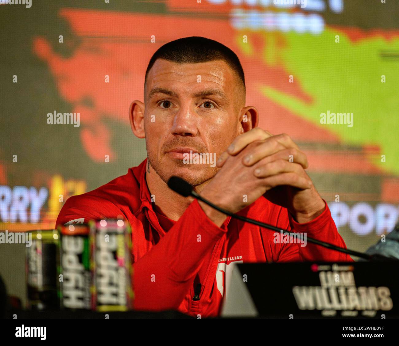 LONDON, UNITED KINGDOM. 08 Feb, 24. Liam Williams during Queensberry ...