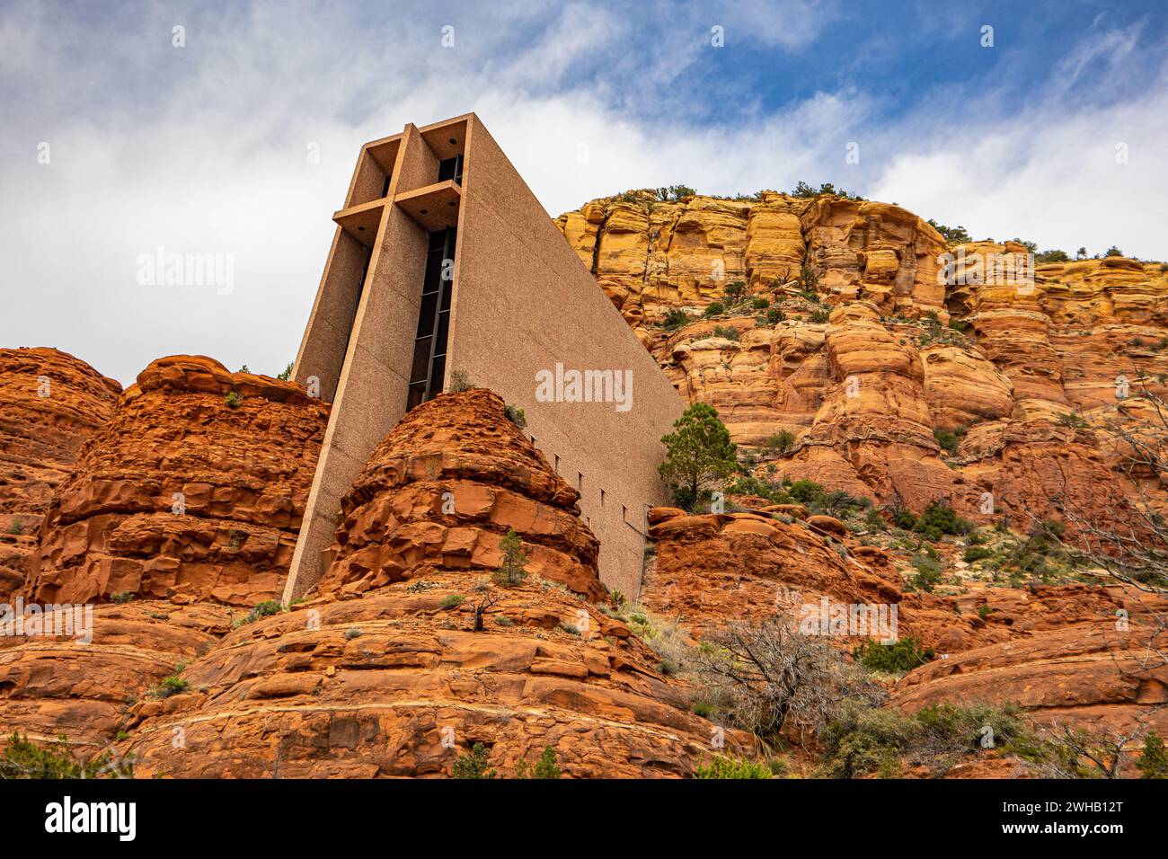 The Chapel of the Holy Cross is a Roman Catholic chapel built from 1954 ...