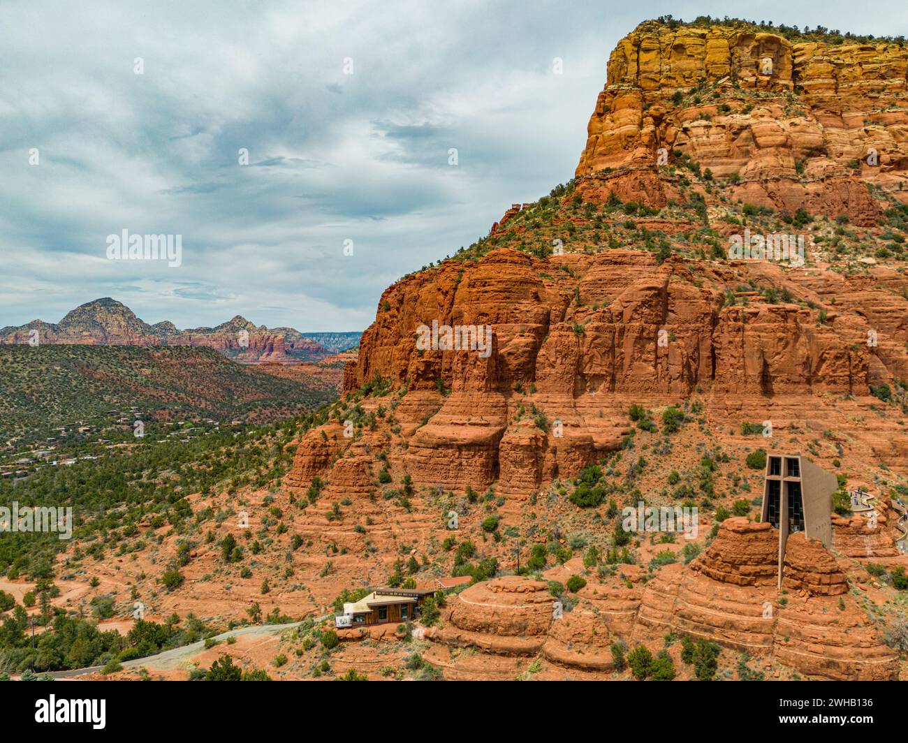 Drone photography Red rocks, Coconino National Forest, Sedona, Arizona ...