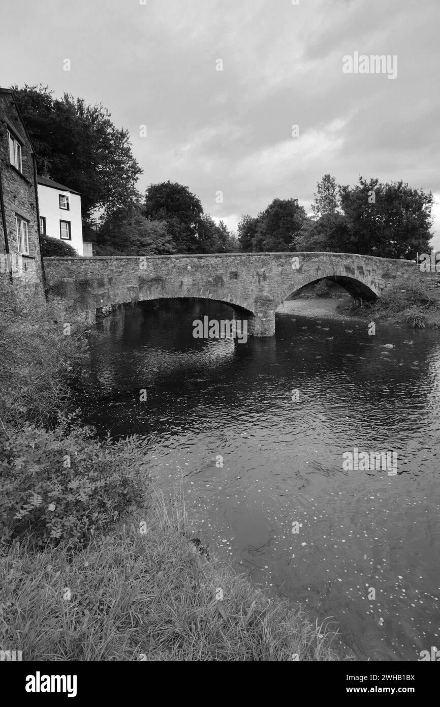 The 17th century Frank's Bridge over the River Eden, Kirkby Stephen ...