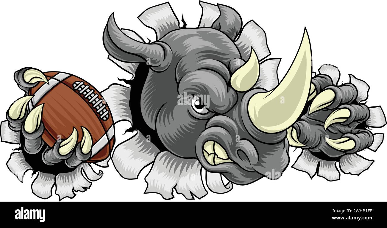 Football cartoon hi-res stock photography and images - Alamy