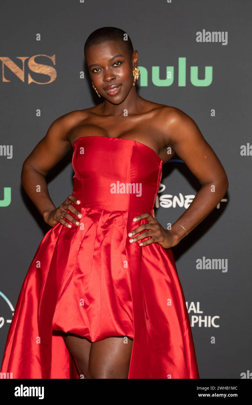 Los Angeles, USA. 08th Feb, 2024. Saje Nicole attends the arrivals of ...