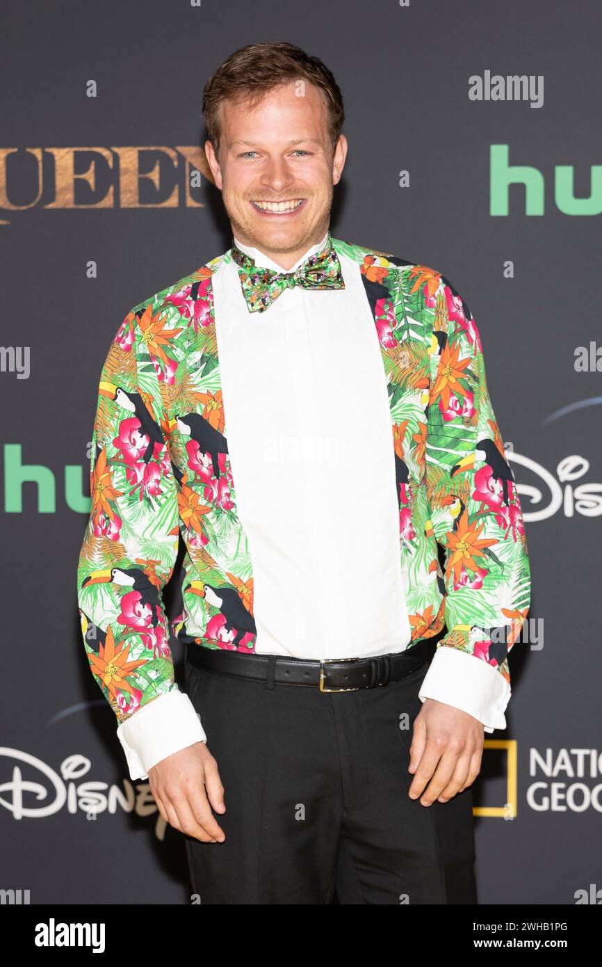 Los Angeles, USA. 08th Feb, 2024. Bertie Gregory attends the arrivals ...