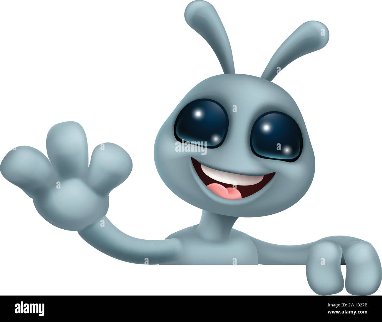 Cartoon alien antennae hi-res stock photography and images - Alamy