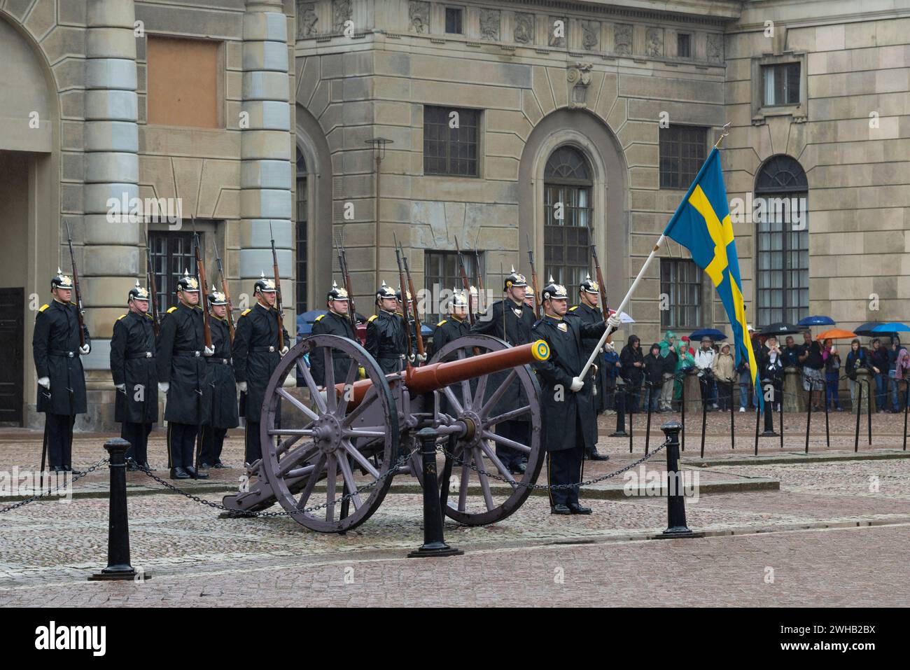 STOCKHOLM, SWEDEN - AUGUST 29, 2016: Fragment of the guard divorce ...