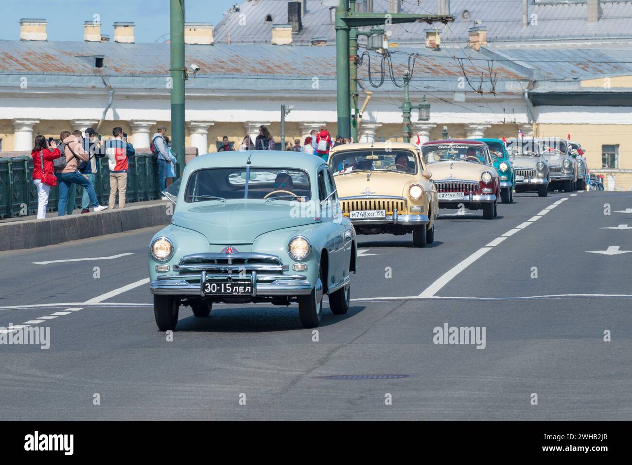 St petersburg pobeda car hi-res stock photography and images - Alamy