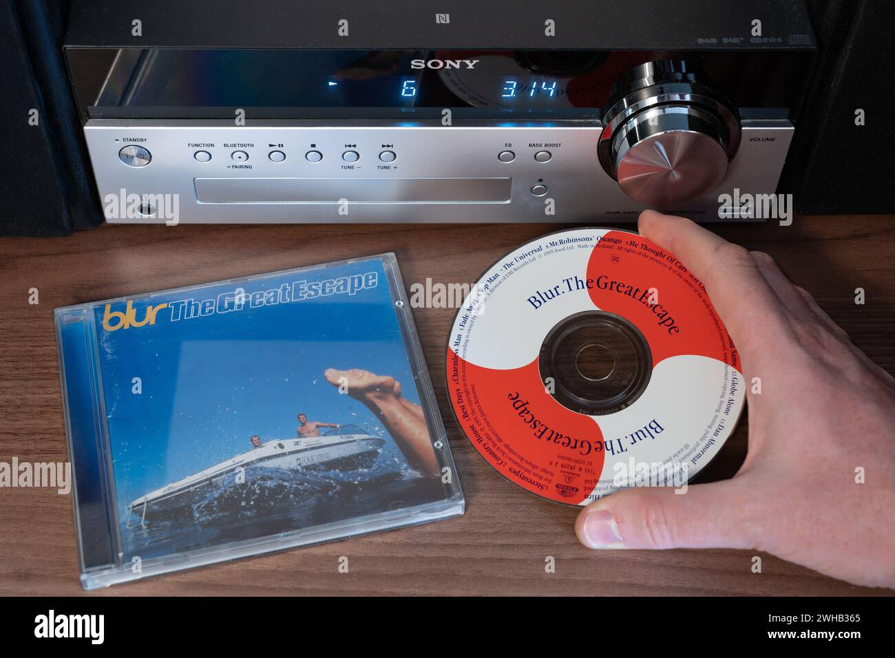 Blur album cover hi-res stock photography and images - Alamy