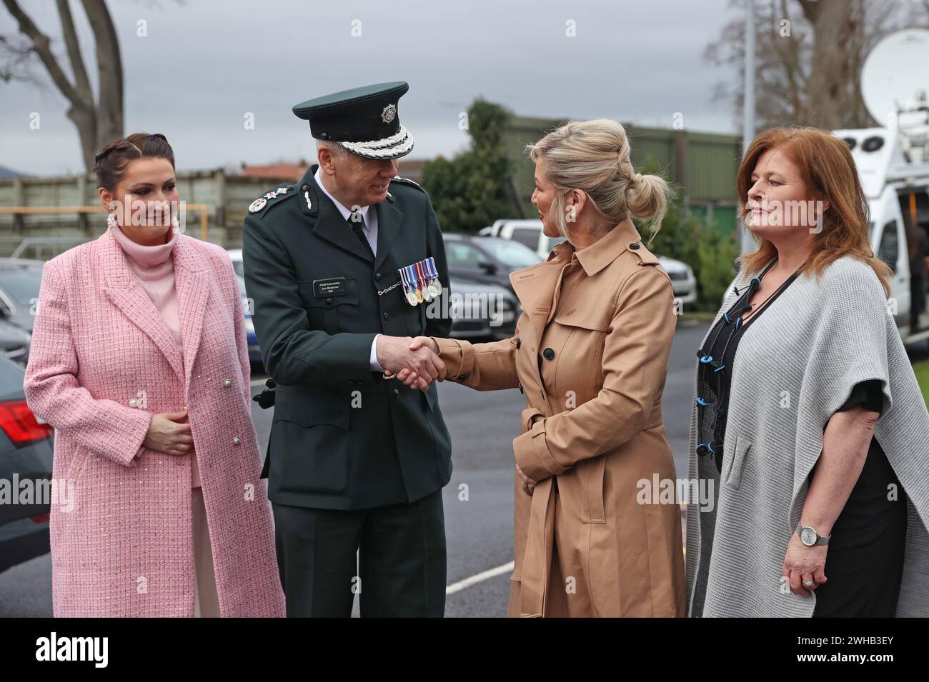 (left-right) Deputy First Minister Emma Little-Pengelly, chief ...