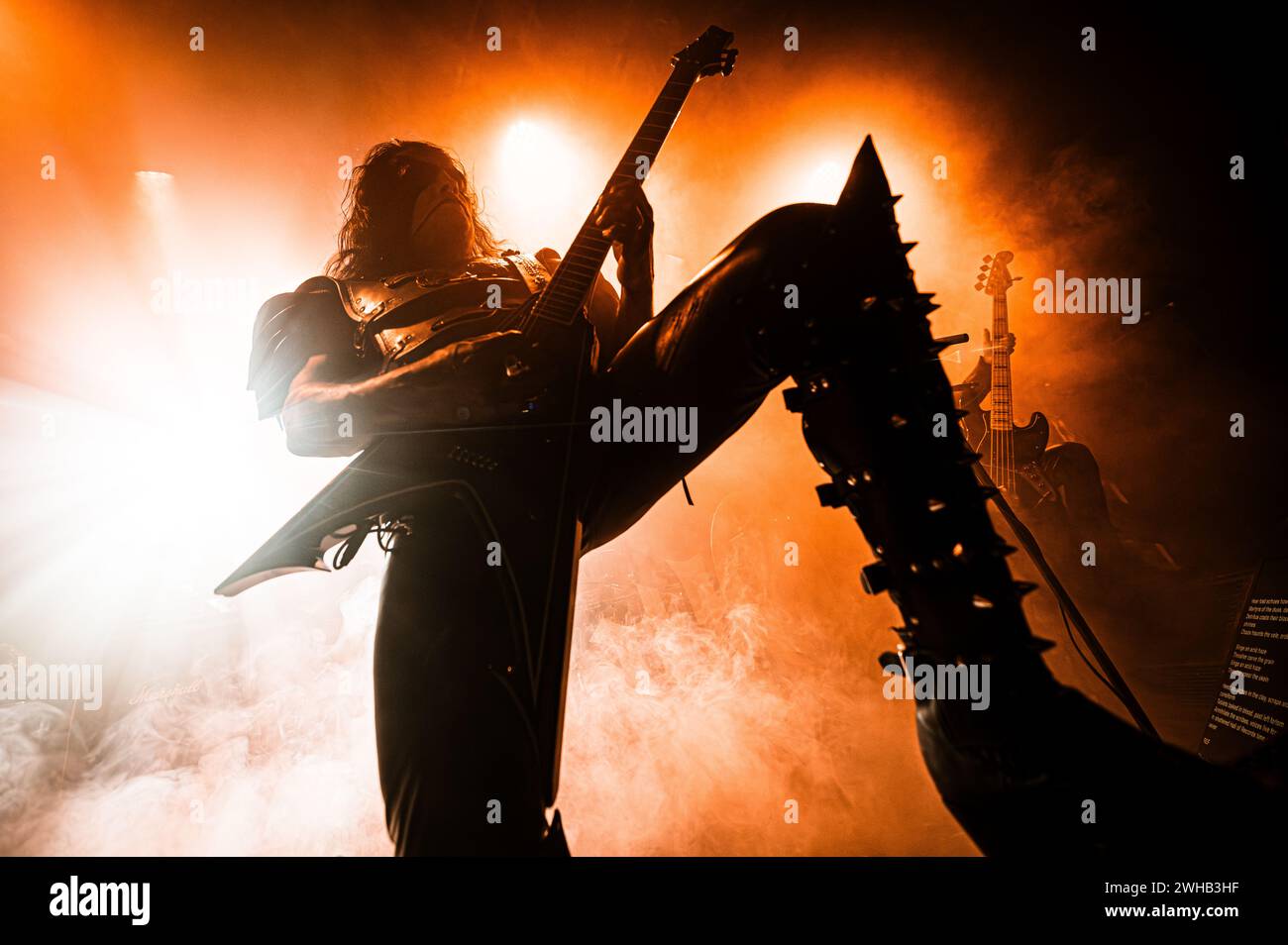 Copenhagen, Denmark. 08th Feb, 2024. The Norwegian black metal band ...