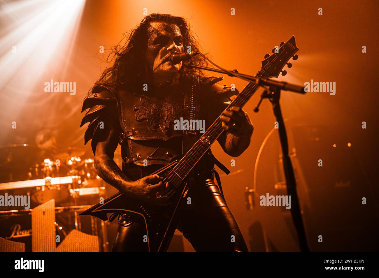 Copenhagen, Denmark. 08th, February 2024. The Norwegian black metal ...