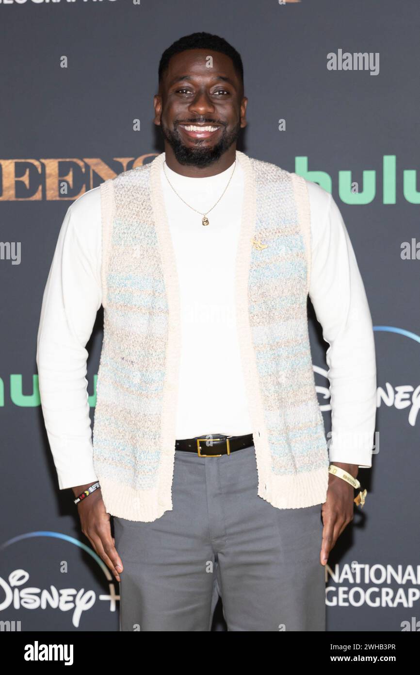 Los Angeles, USA. 08th Feb, 2024. Andre Mitchell attends the arrivals ...
