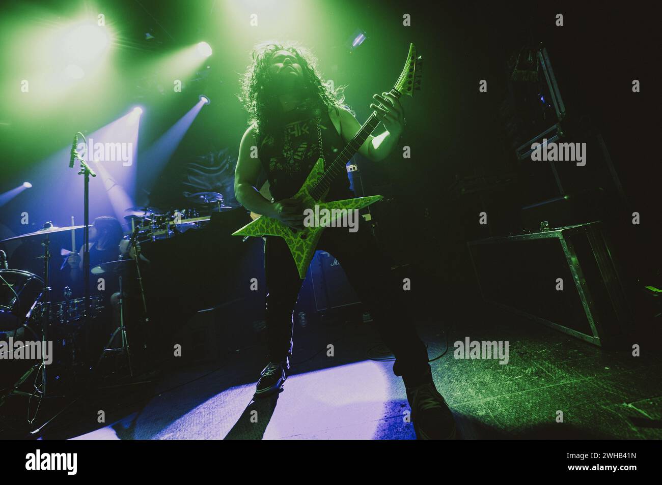 Copenhagen, Denmark. 08th Feb, 2024. The American thrash metal band ...
