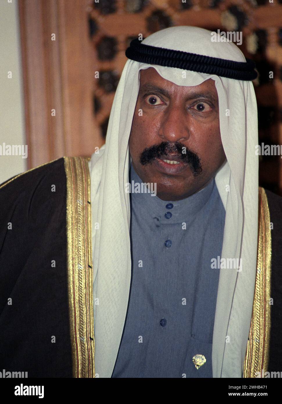 First Gulf War: 6th March 1991 The Crown Prince of Kuwait, His Highness ...