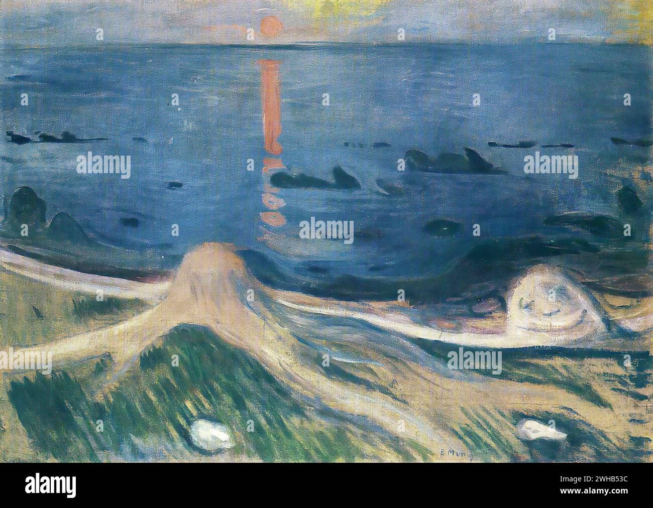 Edvard Munch (1863-1944) - Norwegian - Expressionism - the mystery of a ...