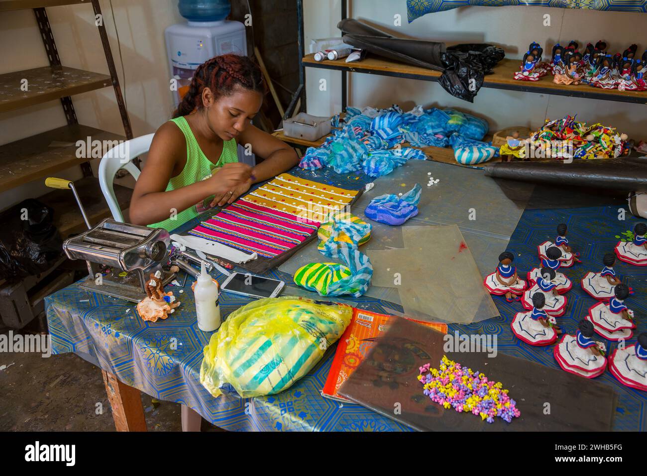 Dominican faceless dolls hi-res stock photography and images - Alamy