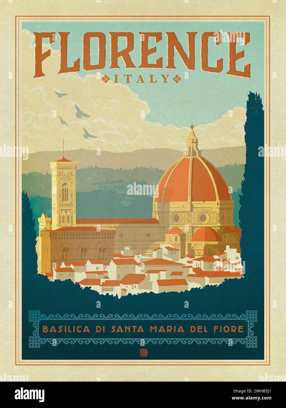 Retro travel posters worldwide hi-res stock photography and images - Alamy