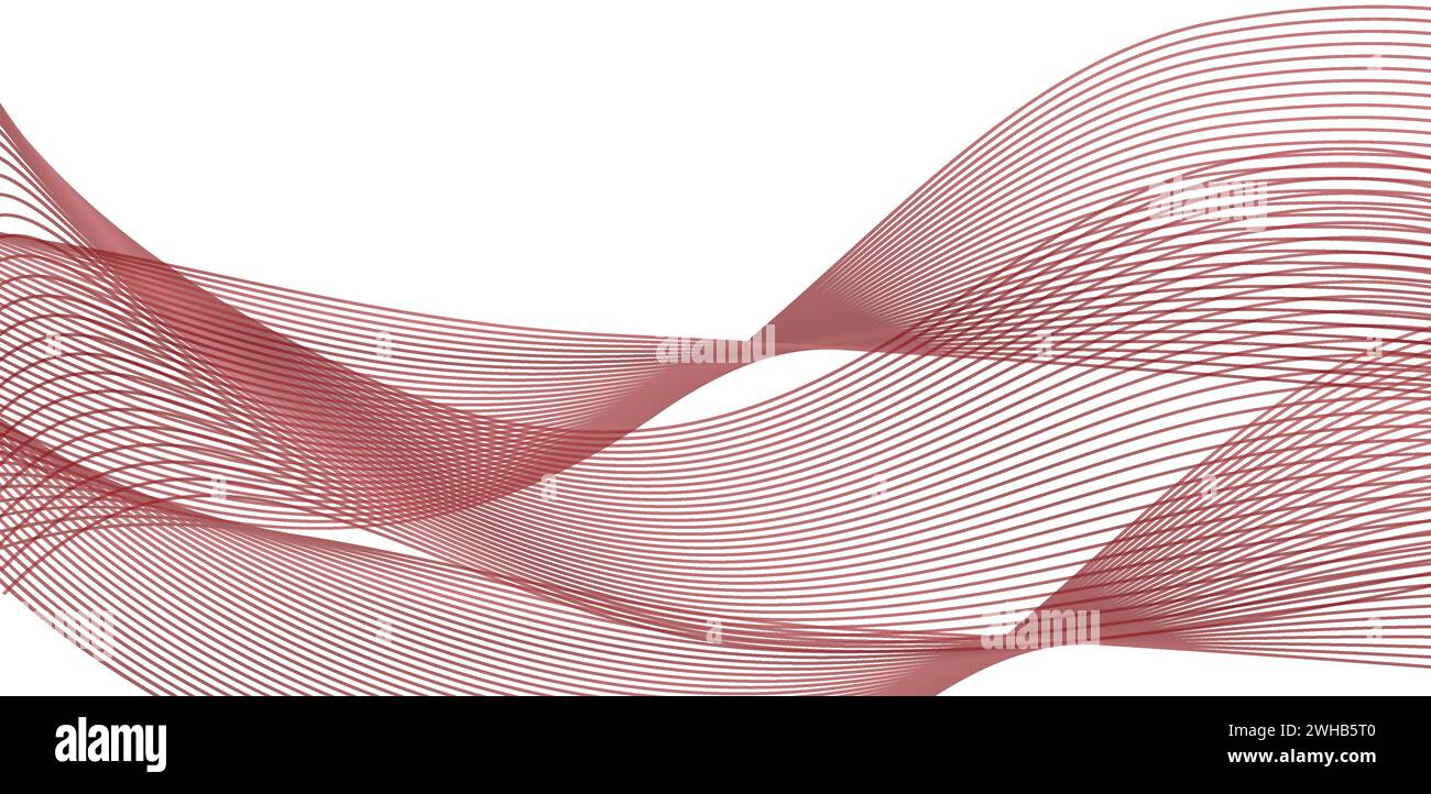 Abstract background with red lines, transitions Vector illustration ...