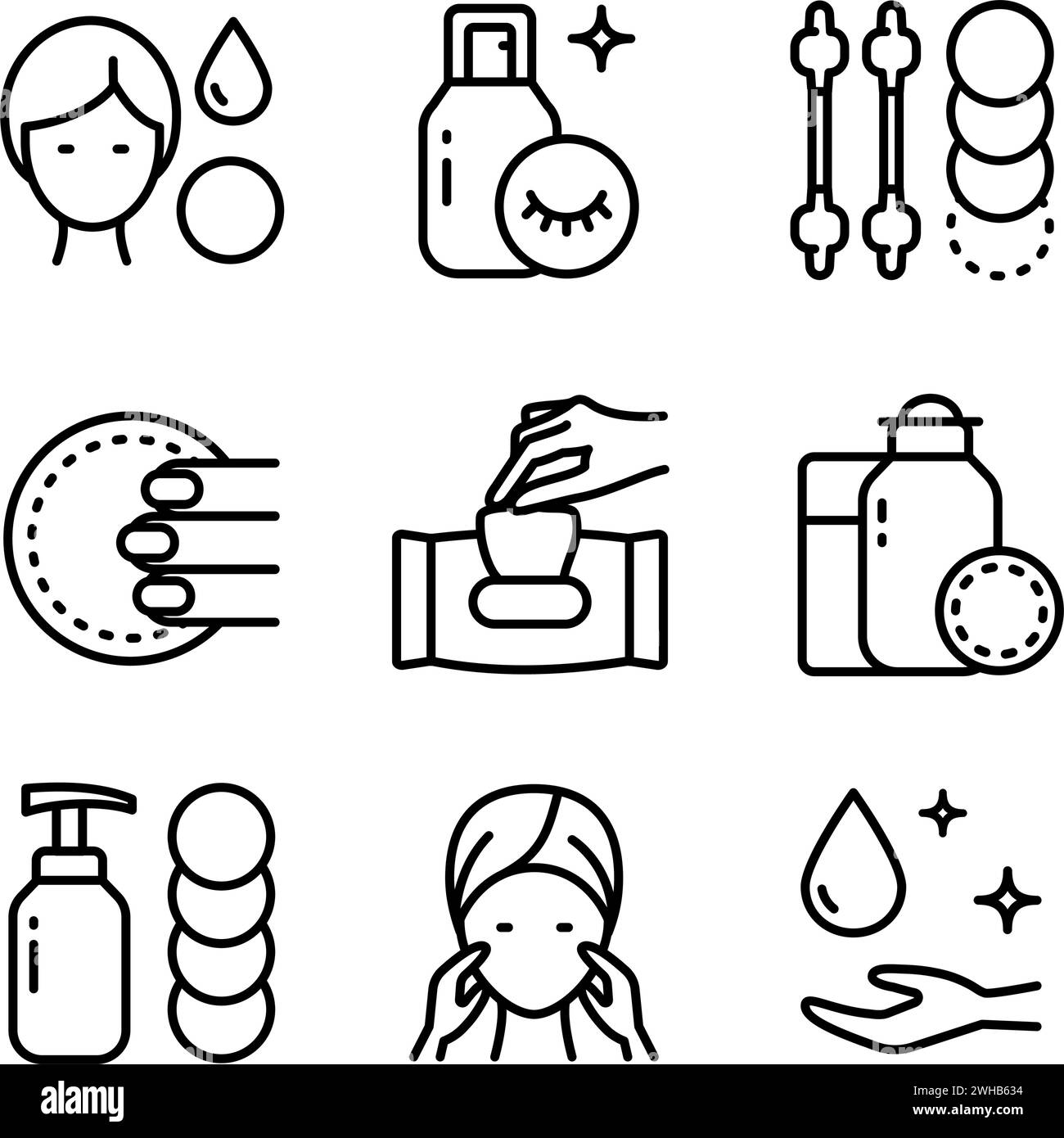 Makeup remover foam Black and White Stock Photos & Images - Alamy