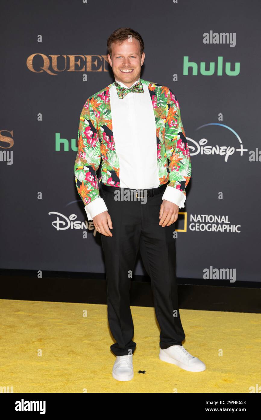 Los Angeles, USA. 08th Feb, 2024. Bertie Gregory attends the arrivals ...
