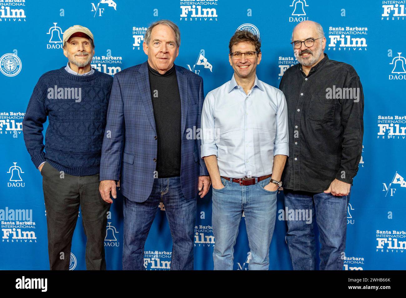 Red carpet arrivals: (l-r) Steven Callahan, Robert Sennot, Joe Wein ...