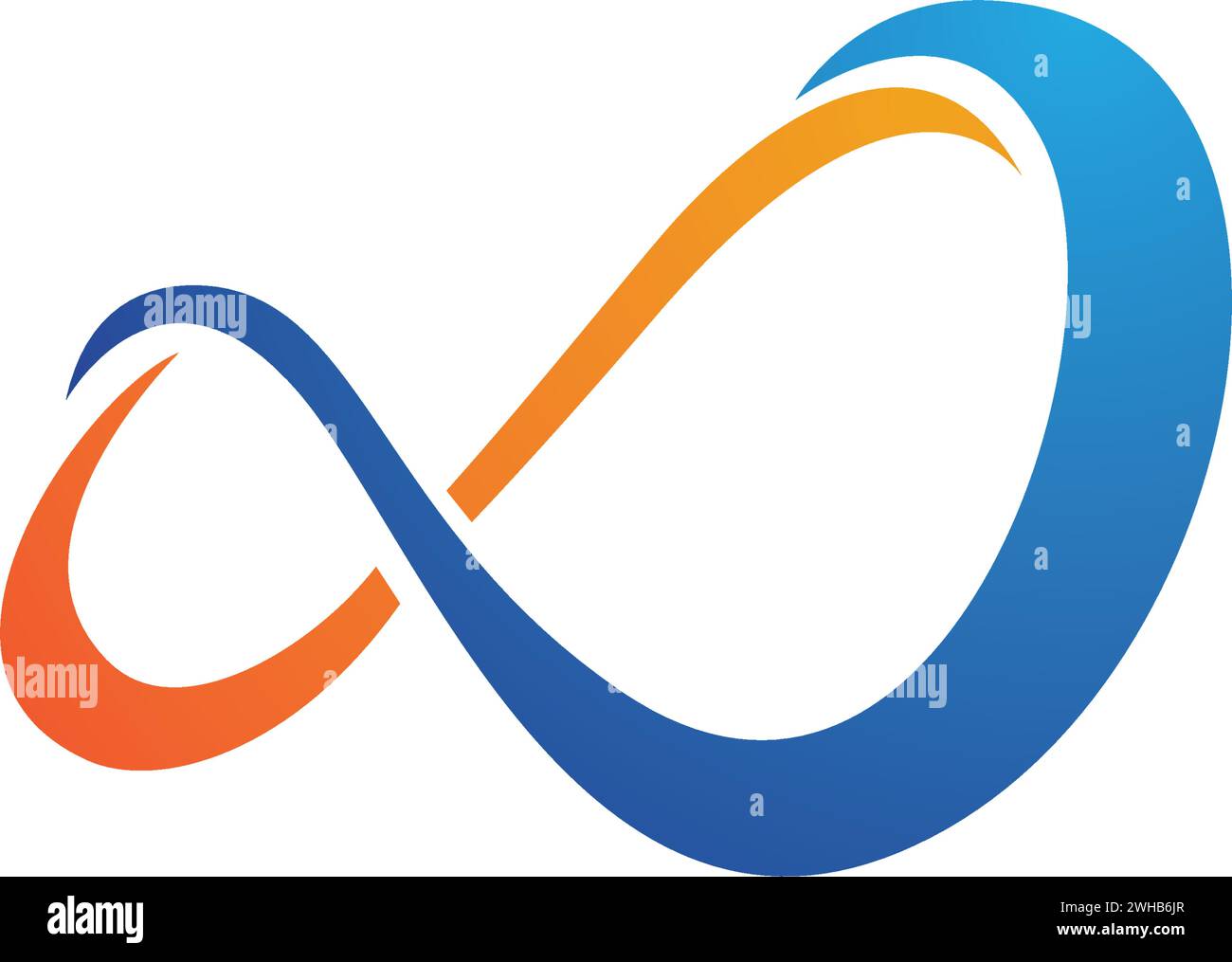 Infinity Design Infinity logo Vector Logo template Stock Vector Image ...