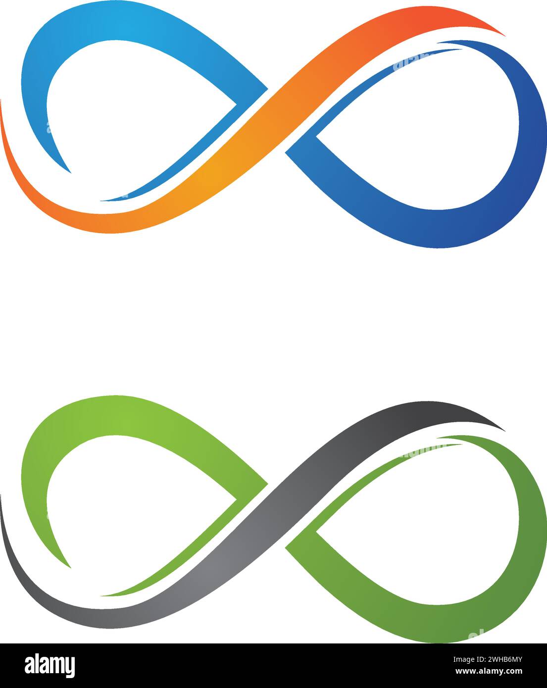 Infinity Design Infinity logo Vector Logo template Stock Vector Image ...