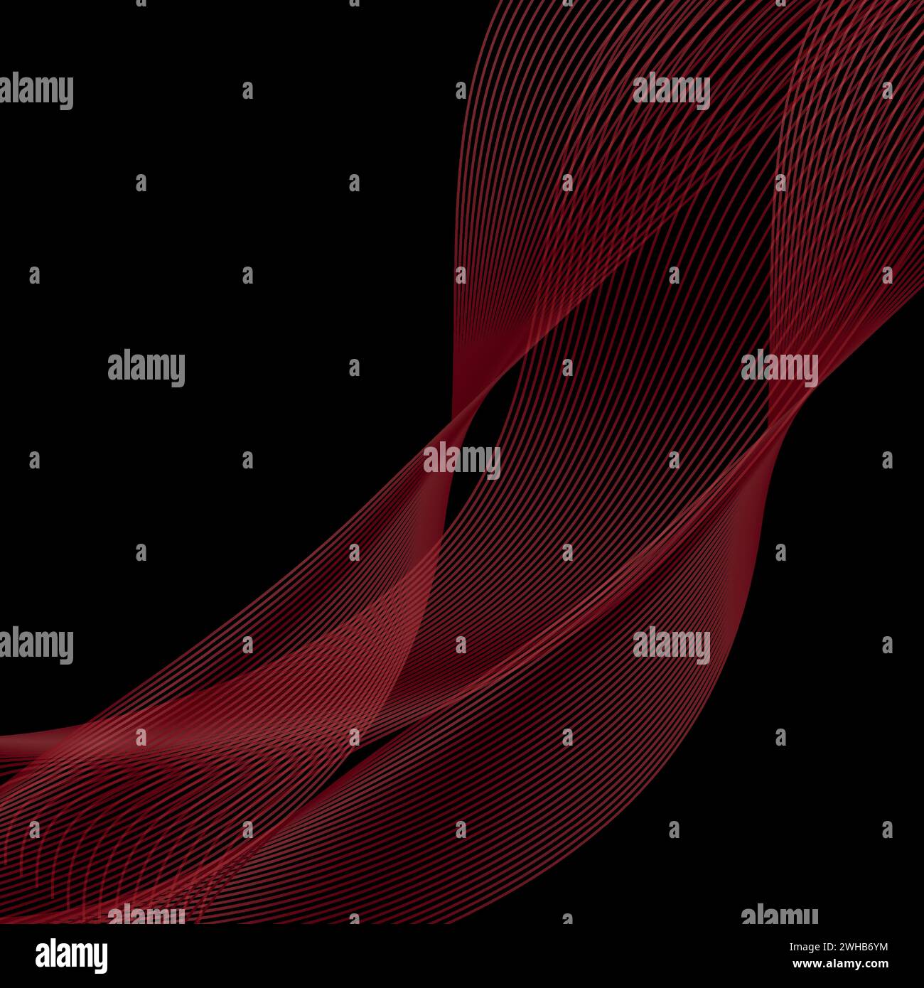 Abstract background with red lines, transitions Vector illustration ...