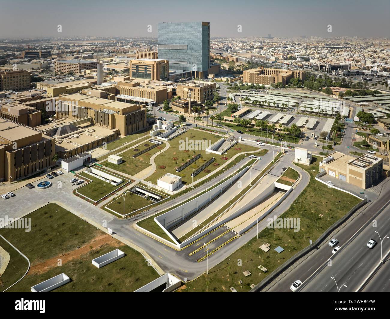 An aerial view of a city Riyadh Stock Photo - Alamy