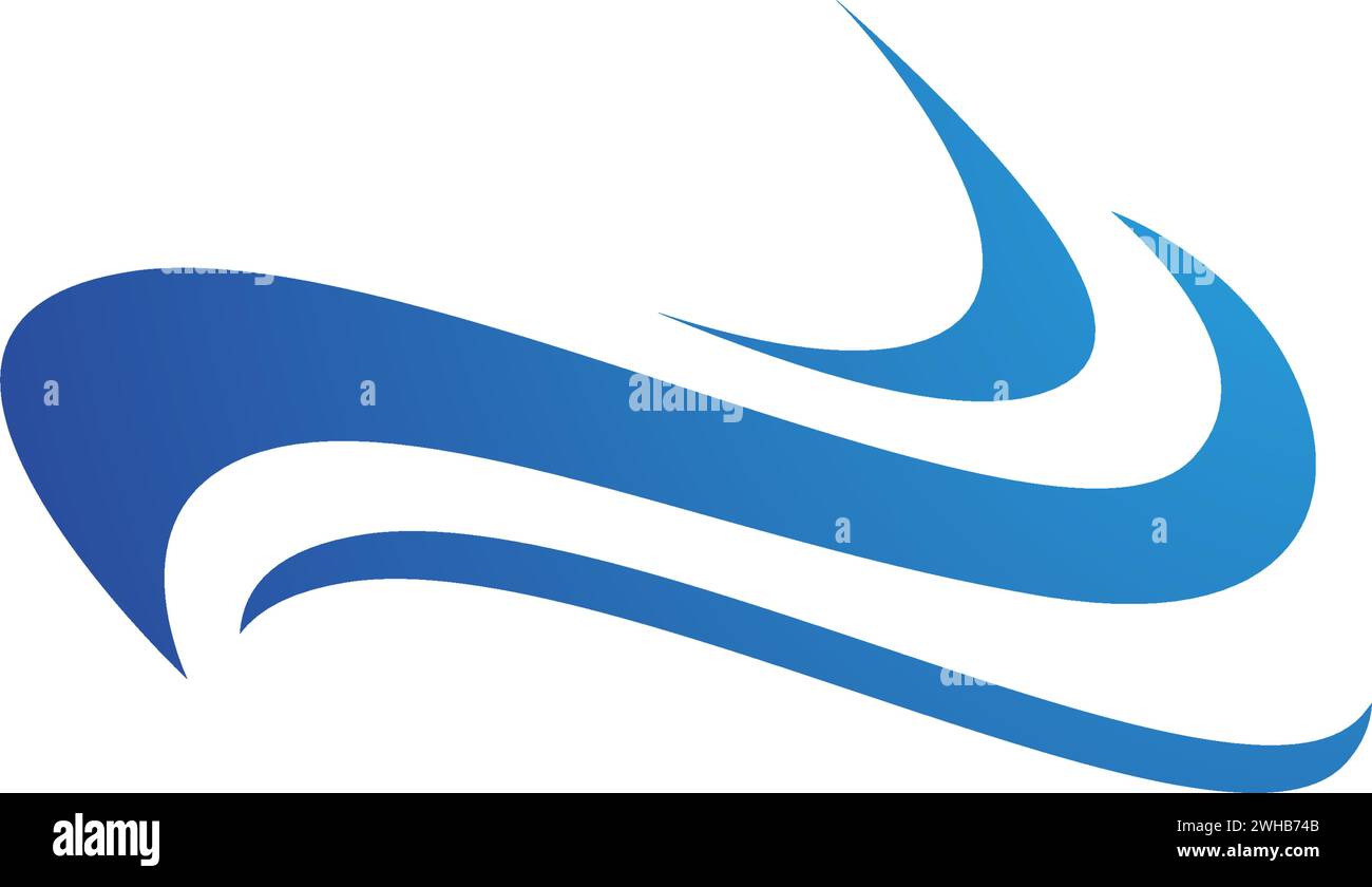 Water wave symbol Stock Vector Images - Alamy