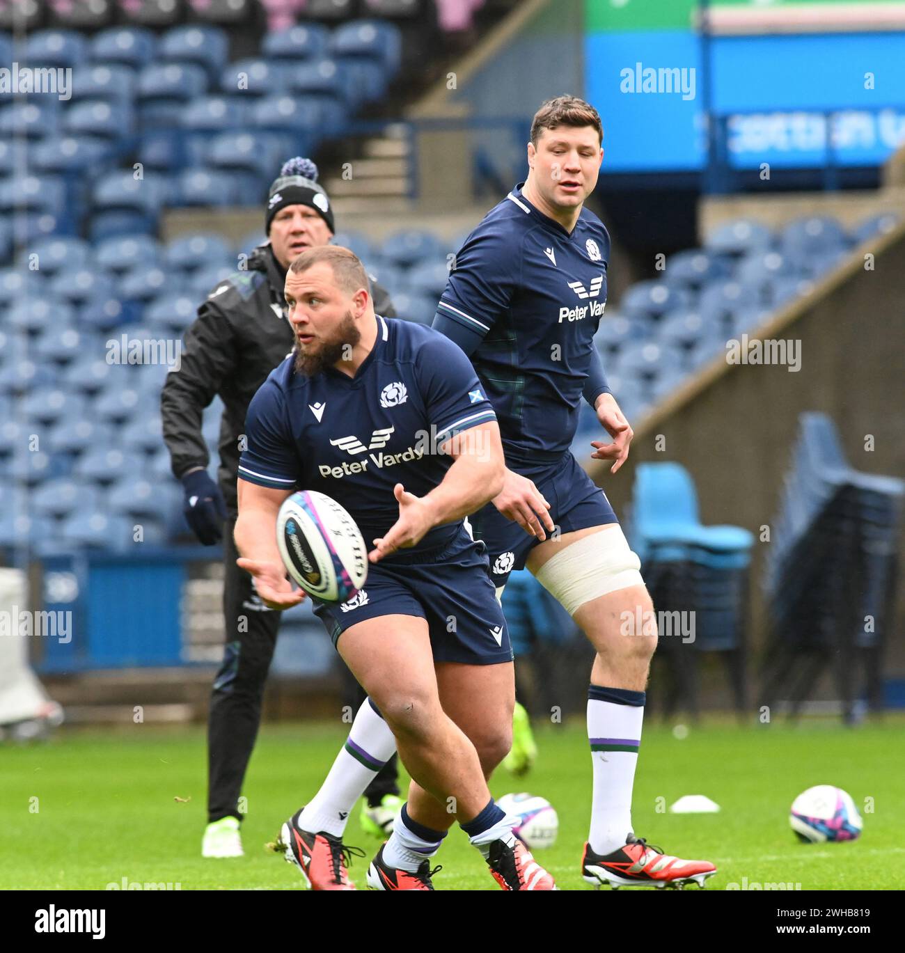 Scottish Gas Murrayfield Stadium. Edinburgh.Scotland.UK. 9th Feb 24 ...