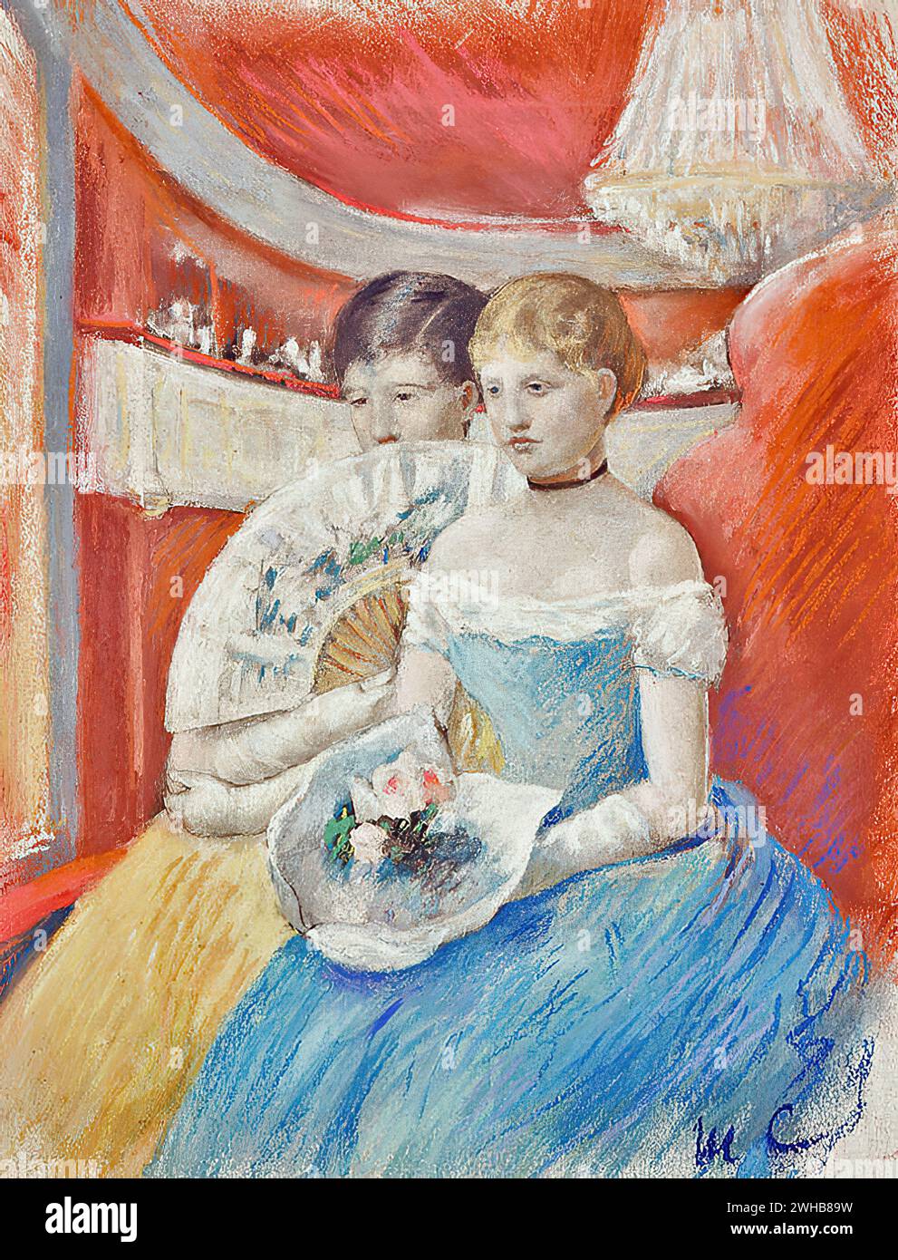 Women in the loge hi-res stock photography and images - Alamy