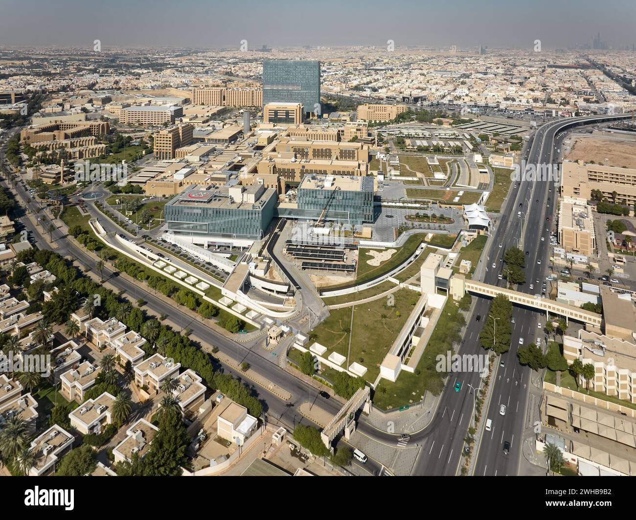 An aerial view of a city Riyadh Stock Photo - Alamy