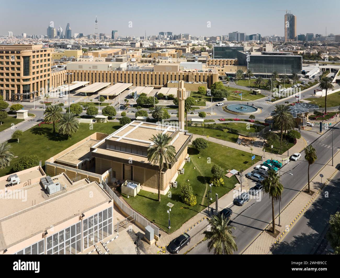 An aerial view of a city Riyadh Stock Photo - Alamy